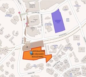 UpperHouse @ Orchard Boulevard Location Map | Previewing2025